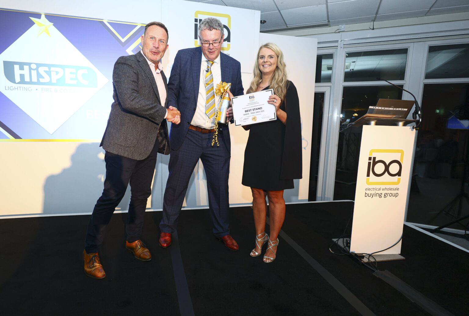Hispec Wins Best Stand – IBA - Hispec
